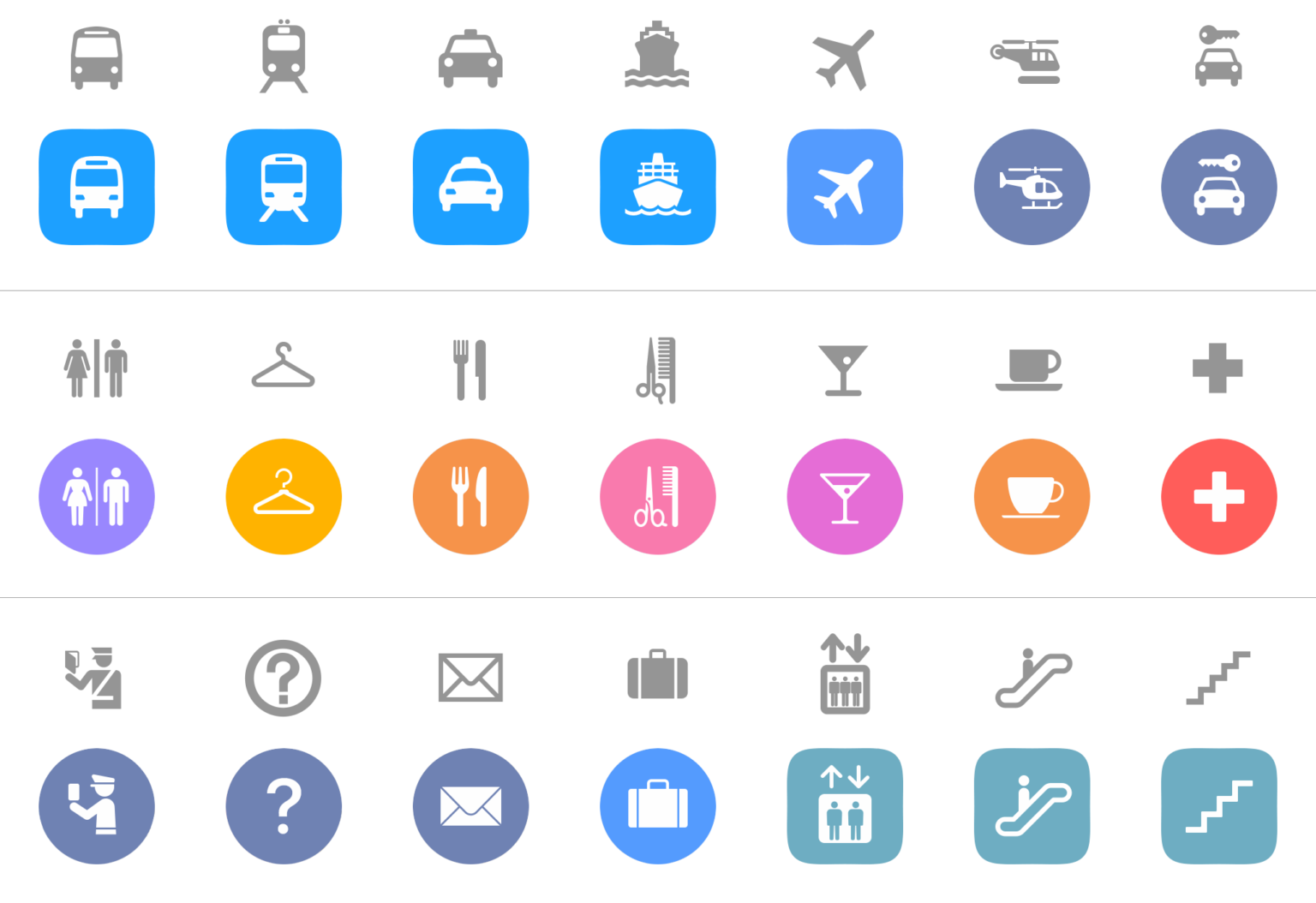 Revisiting the iconography of Apple Maps - Mercury Blog
