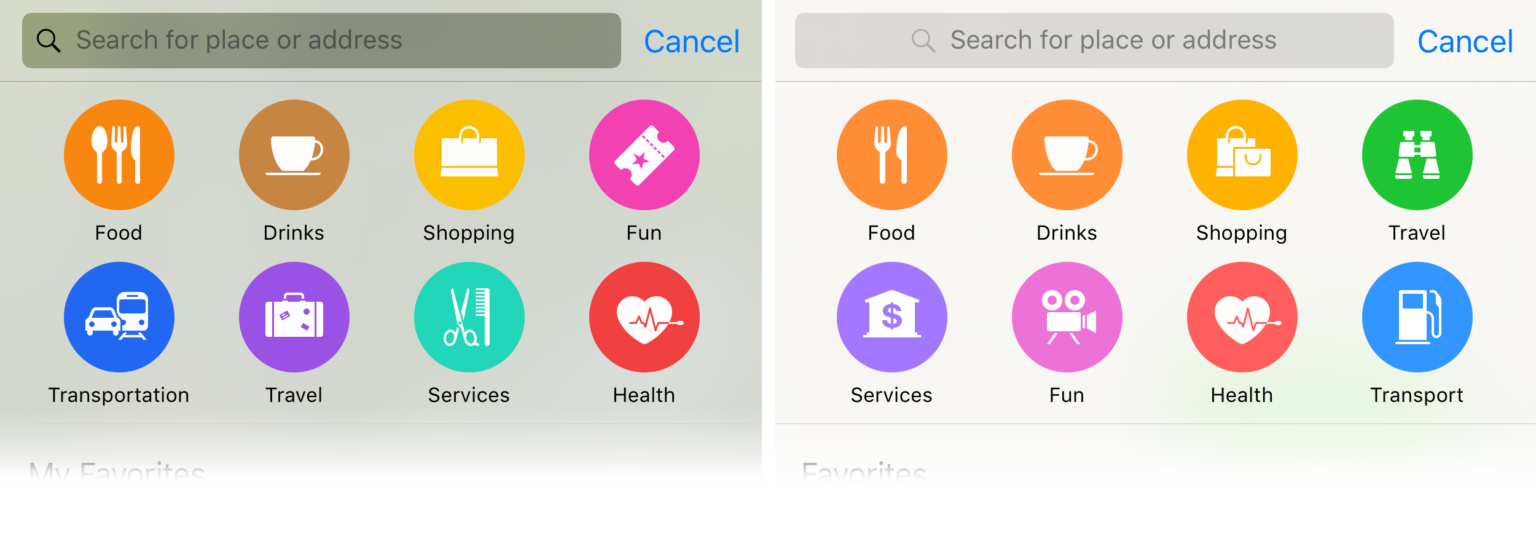 Revisiting the iconography of Apple Maps - Mercury Blog